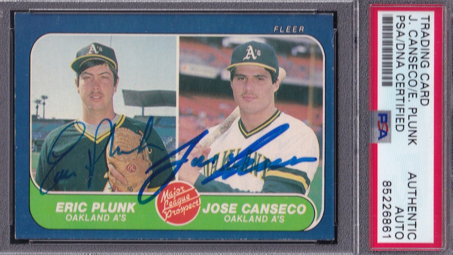 Jose Canseco Autographed Memorabilia | Signed Photo, Jersey ...