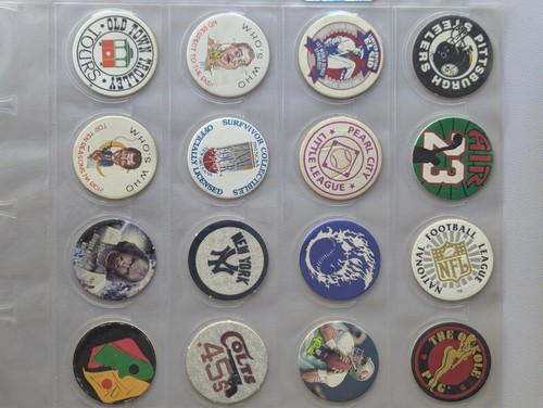 Vintage 90's Mixed Lot of Pogs ~ Jordan NFL Yankees Star Trek etc | eBay