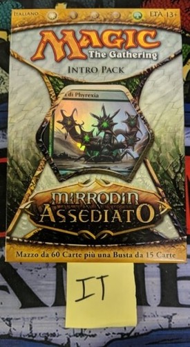 1x Mirrodin Besieged: Intro Pack: Path of Blight: Italian New Sealed ...