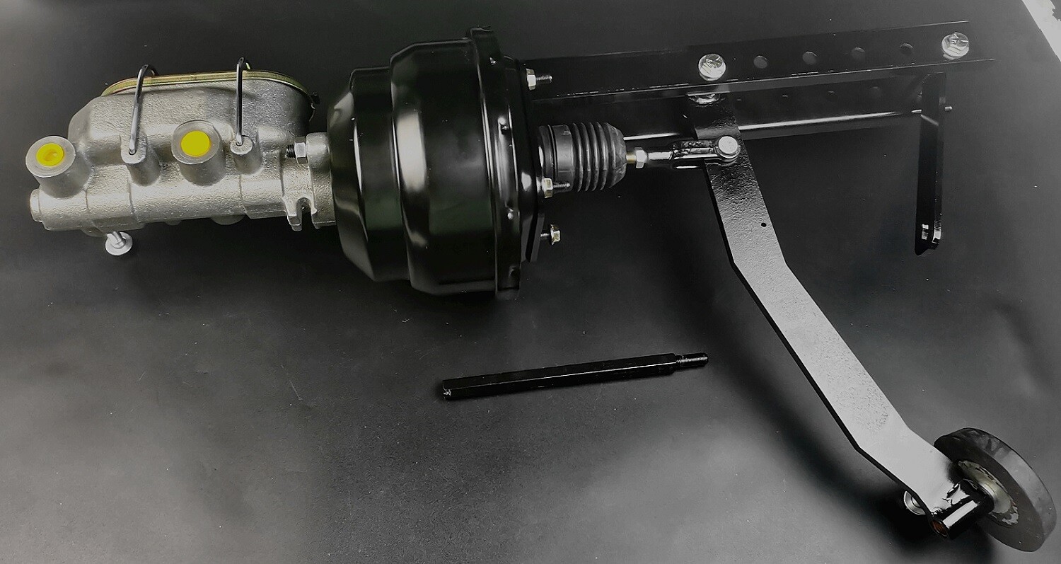 Universal 90 Degree Under Dash Power Brake Booster Pedal & Master ...