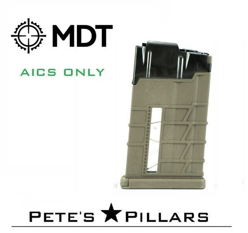 MDT Poly/Metal AICS 10 RD Magazine Bolt Action 308 Win 6.5 Chassis SA ...