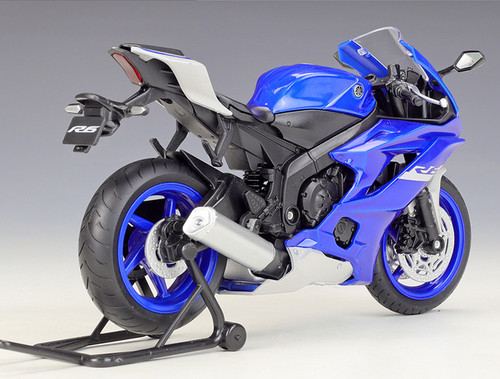Welly 1 12 2020 YAMAHA YZF R6 Blue Diecast Motorcycle Bike Model Toy ...