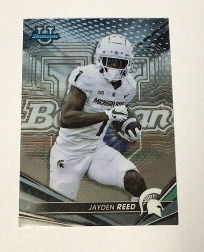 2022/2023 Bowman's Best University U - ROOKIE RC - JAYDEN REED ...