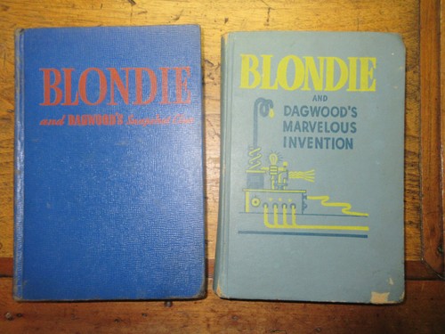 2 Vintage Blondie & Dagwoods "Marvelous Invention"& "Snapshot Clue"1943 ...