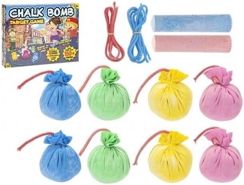 Chalk Bomb Target Game for kids 6+ Vibrant Explosive Colours Bomb Upto ...
