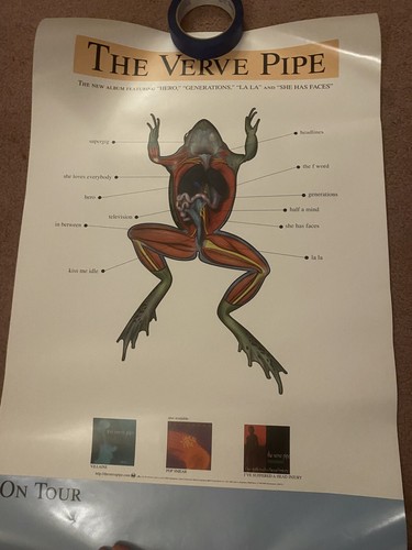 The Verve Pipe 1999 Poster. Mint Condition. | eBay