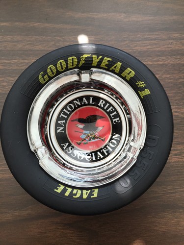 NRA National Rifle Association / Goodyear Eagle Tire Ashtray, Style #1 ...