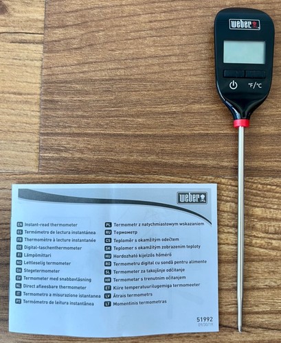 Weber Instant Read Digital Grill Thermometer *Brand New* | eBay
