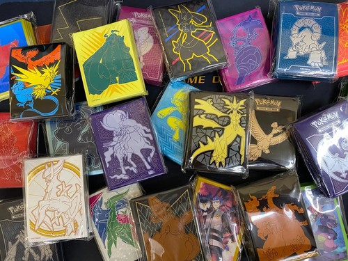 Pokémon Official TCG Card ETB Sleeves - 1 Pack (65 Ct) - Brand New ...