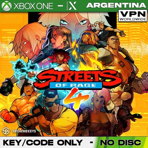 Streets of Rage 4 - Xbox One / Series X Key (CODE) ARGENTINA ☑VPN | eBay
