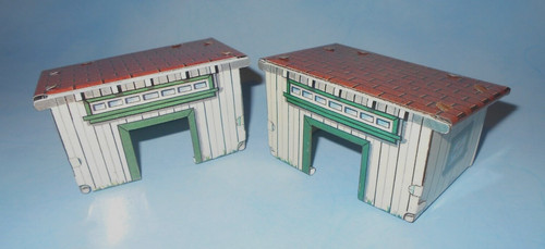 Vintage 1960s Marx Farm Play Set Tin Litho Chicken Coops | eBay