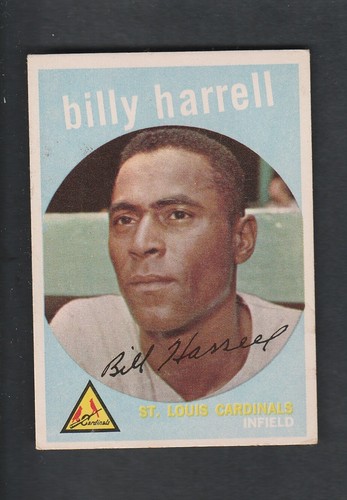 BILLY HARRELL #433 1959 TOPPS BASEBALL MID-GRADE**** | eBay