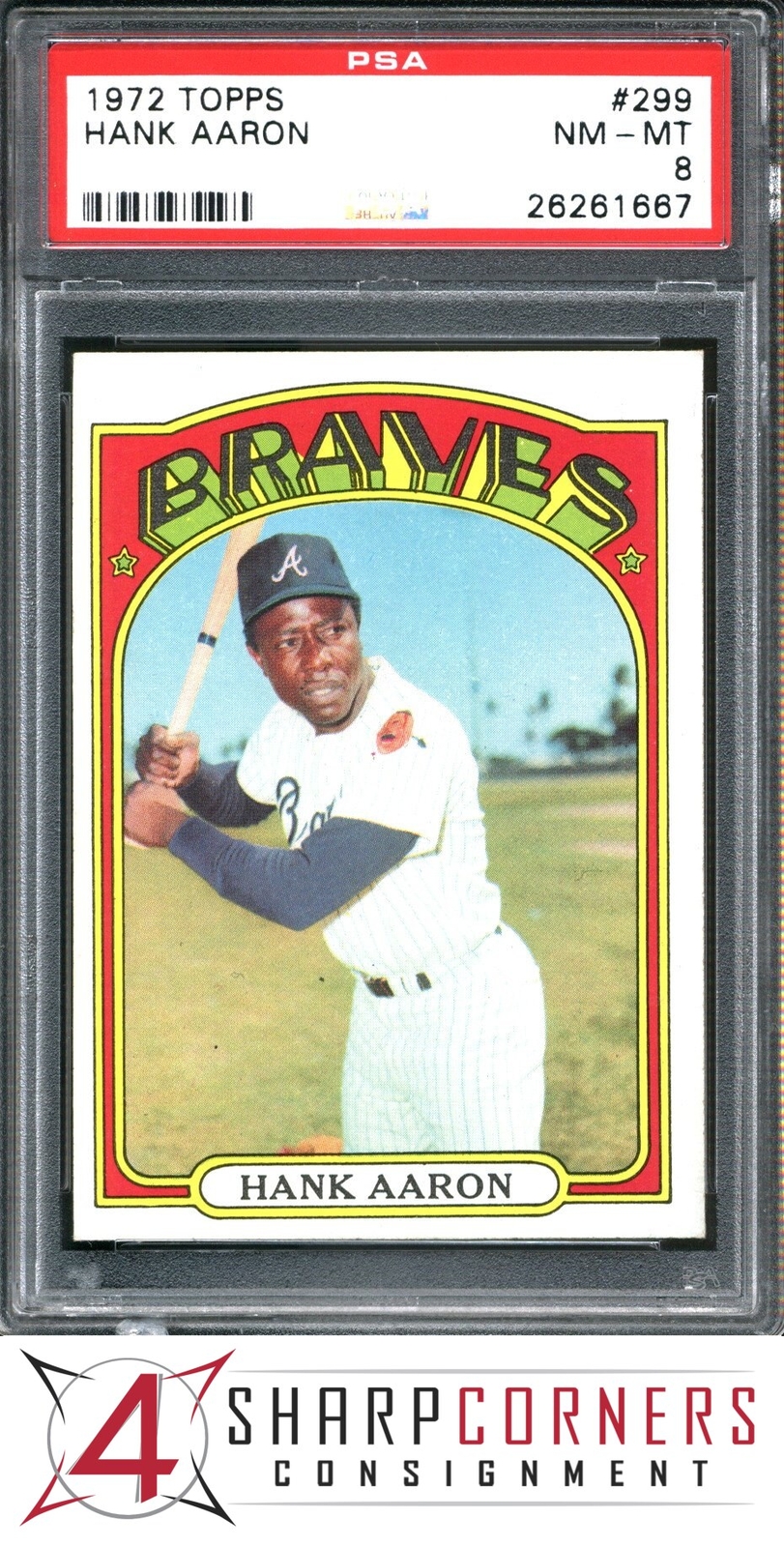 Hank Aaron 1972 Topps #299 Base Price Guide - Sports Card Investor