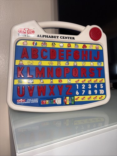 Vintage EZ Talk N Learn Talking Little Smart Alphabet Desk Preschool ...