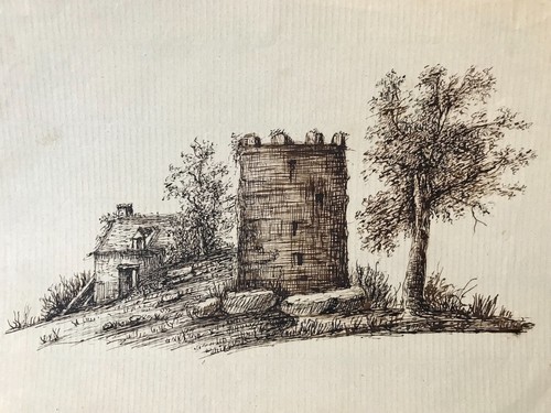 Watchtower Architecture Middle Ages Archaeology Medieval Fortification ...