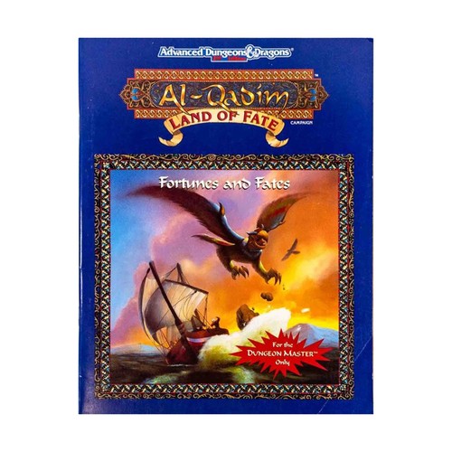 TSR Al-Qadim Al-Qadim - Land of Fate, Fortunes and Fates Only! VG | eBay