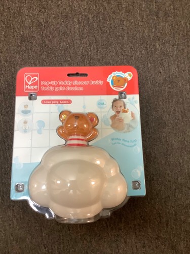 Hape Pop-Up Teddy Shower Buddy | Award Winning Little Fun Baby Bath Toy ...