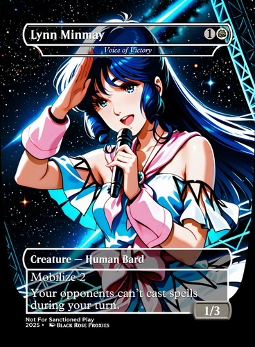 Lynn Minmay (Voice of Victory) - Custom - Playtest- Not For Sanctioned ...