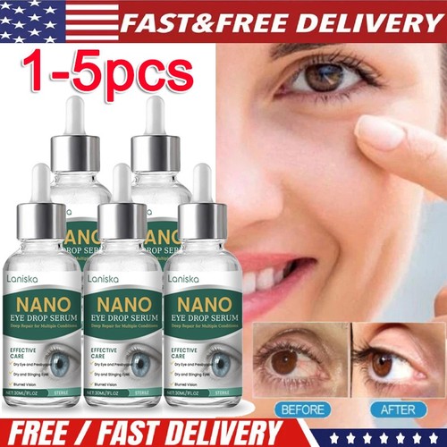 Nano Eye Drops Serum,Natural Nano Lubricant Eye Drops for Dry Eye ...