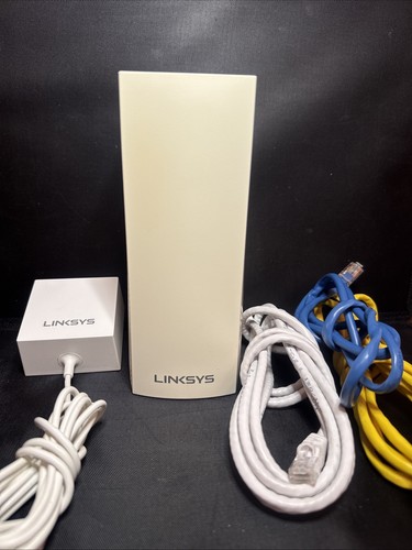 Linksys Velop WHW03 Whole Home Wi-Fi Mesh Router Node Tri-Band AC4400 ...