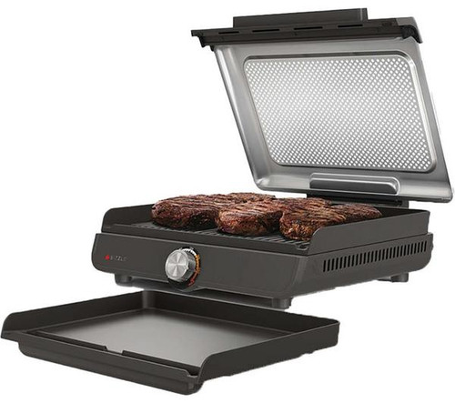 NINJA Sizzle GR101UK Indoor Grill and Flat Plate - Grey - BOX DAMAGE ...
