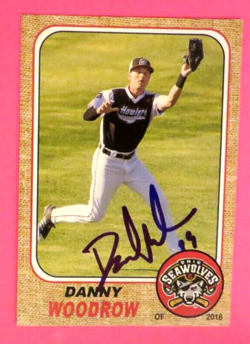 2018 Grandstand, Erie SeaWolves - DANNY WOODROW - autographed | eBay