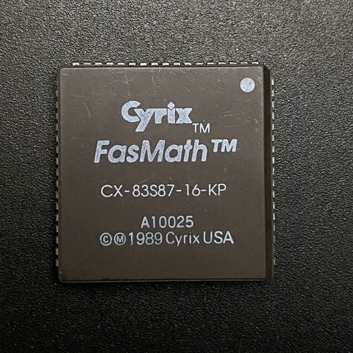 1PCS IC CYRIX CLCC-68(Ceramic LCC-68) CX-83S87-16-KP CX83S87-16-KP CX ...