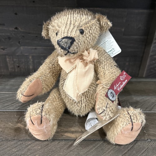 Retired Russ Berrie UK Vintage Edition Humpback Mohair Bear Bartholomew ...