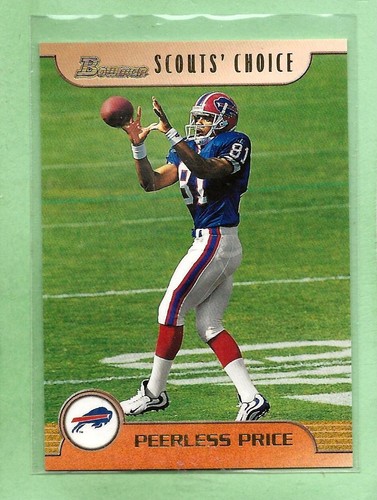 PEERLESS PRICE - 1999 Bowman "Scout's Choice"- #SC8 - Bills - Comb ...