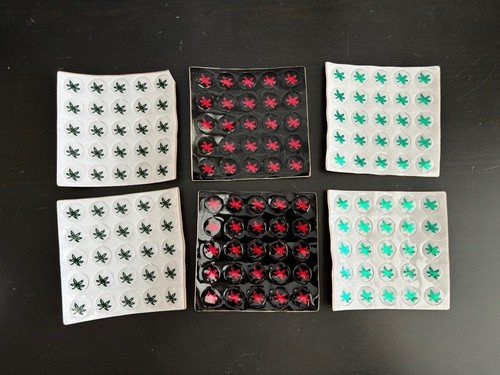 Buckeye ***MINI*** Football Helmet Award Stickers Decals x50 20mil | eBay