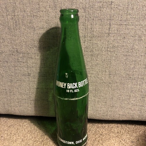 Very Rare Vintage Green Pepsi Cola Bottle Bottled By Pepsi In ...