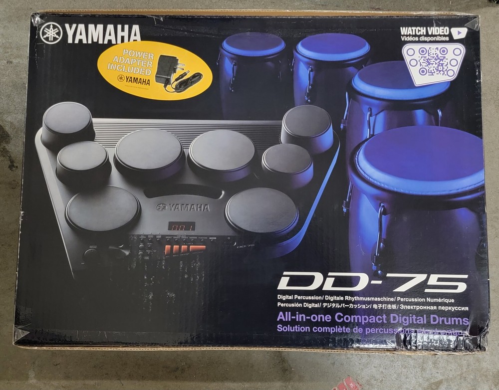 Yamaha DD75: Portable Digital Drums for On-The-Go musicians