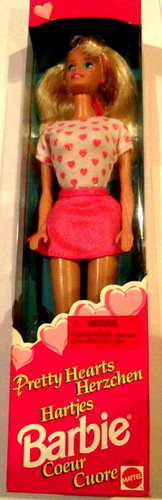 1995 Pretty Hearts Herzchen Hartjes Coeur Cuore Barbie Foreign | eBay