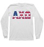 Lambda Chi Alpha Bella + Canvas Long Sleeve T Shirt USA LXA Letters ALL ...