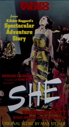 She VHS Merian C. Cooper Randolph Scott Rare | eBay