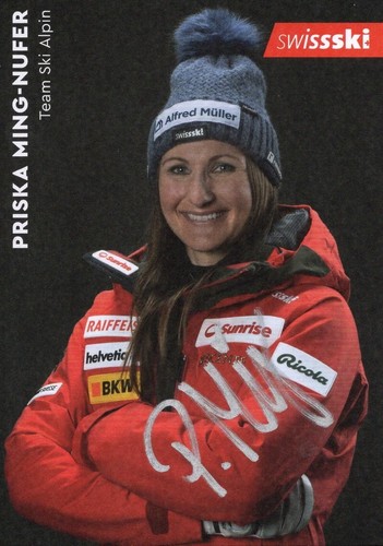 Alpin Originalautogrammkarte Priska Ming-Nufer | eBay