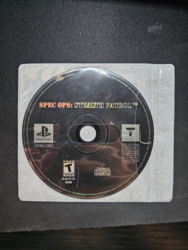 Spec Ops: Stealth Patrol *TESTED* (Sony PlayStation 1, 2000) DISK ONLY ...