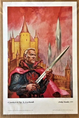KELLY FREAS SIGNED PRINT SPACESHIP FOR KING | eBay