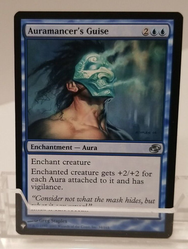 x1 Auramancer's Guise THE LIST 34 MTG NM | eBay
