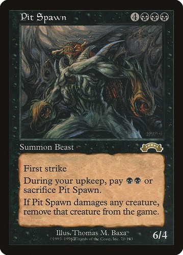 Pit Spawn 1x MtG Exodus EXO SP/NM | eBay