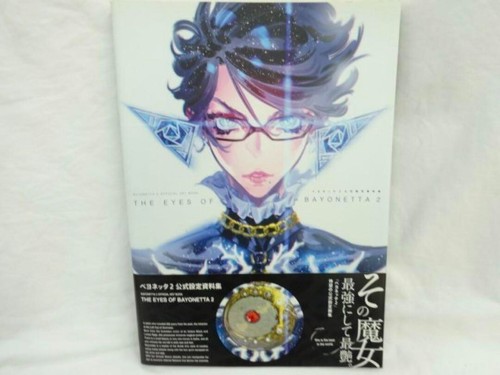 EYES OF BAYONETTA 2 Artbook Illustration Design Works Book | eBay