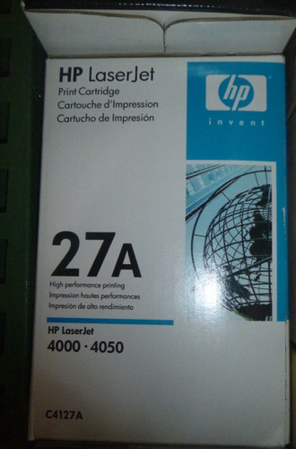 HP 27A Black Toner Cartridge for HP LaserJet Printer 4000 4050 new ...