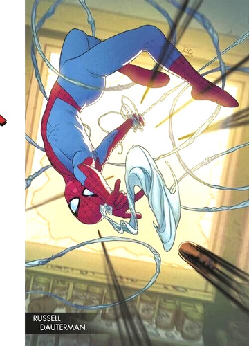 AMAZING SPIDER-MAN #801 RUSSELL DAUTERMAN YOUNG GUNS VARIANT 2018 ...