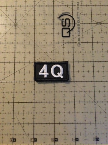 4Q patch motorcycle embroidered white | eBay