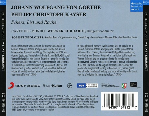 WERNER EHRHARDT/L'ARTE DEL MONDO JOHANN WOLFGANG VON GOETHE, PHILIPP CHRISTOPH K 194397849127| eBay