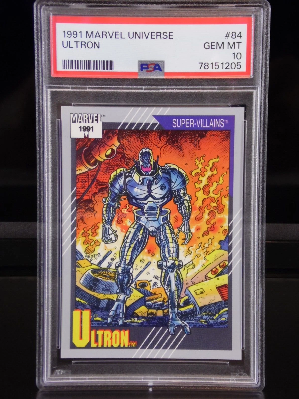 Ultron 1991 Impel Marvel Universe #84 Base Price Guide - Sports Card ...