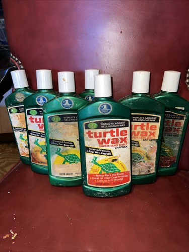 TURTLE WAX t-123 Vintage 1989 Super Hard Shell Full Unopened Bottle ...