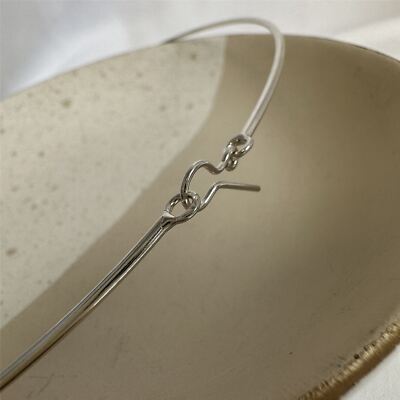 Silver Wire Choker in Precious Metal Necklaces & Pendants without ...