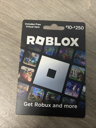 250 Dollar Robux Gift Card | eBay