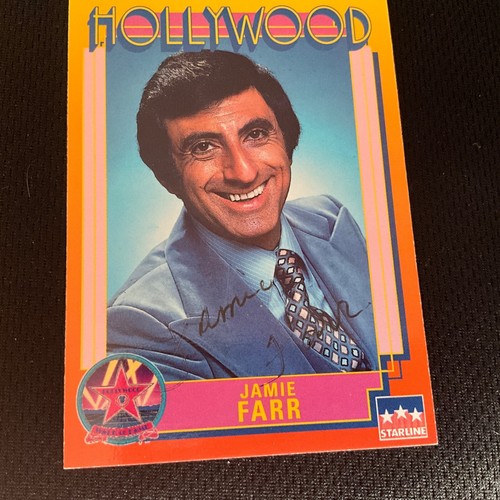Autographed Hollywood Walk of Fame JAMIE FARR . #M-1 | eBay